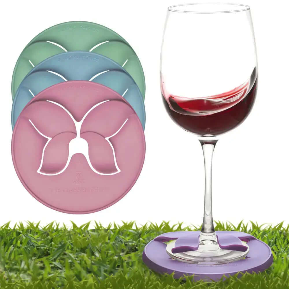 Wine Glass Slipper in Multicolors – THE GLASS SLIPPER